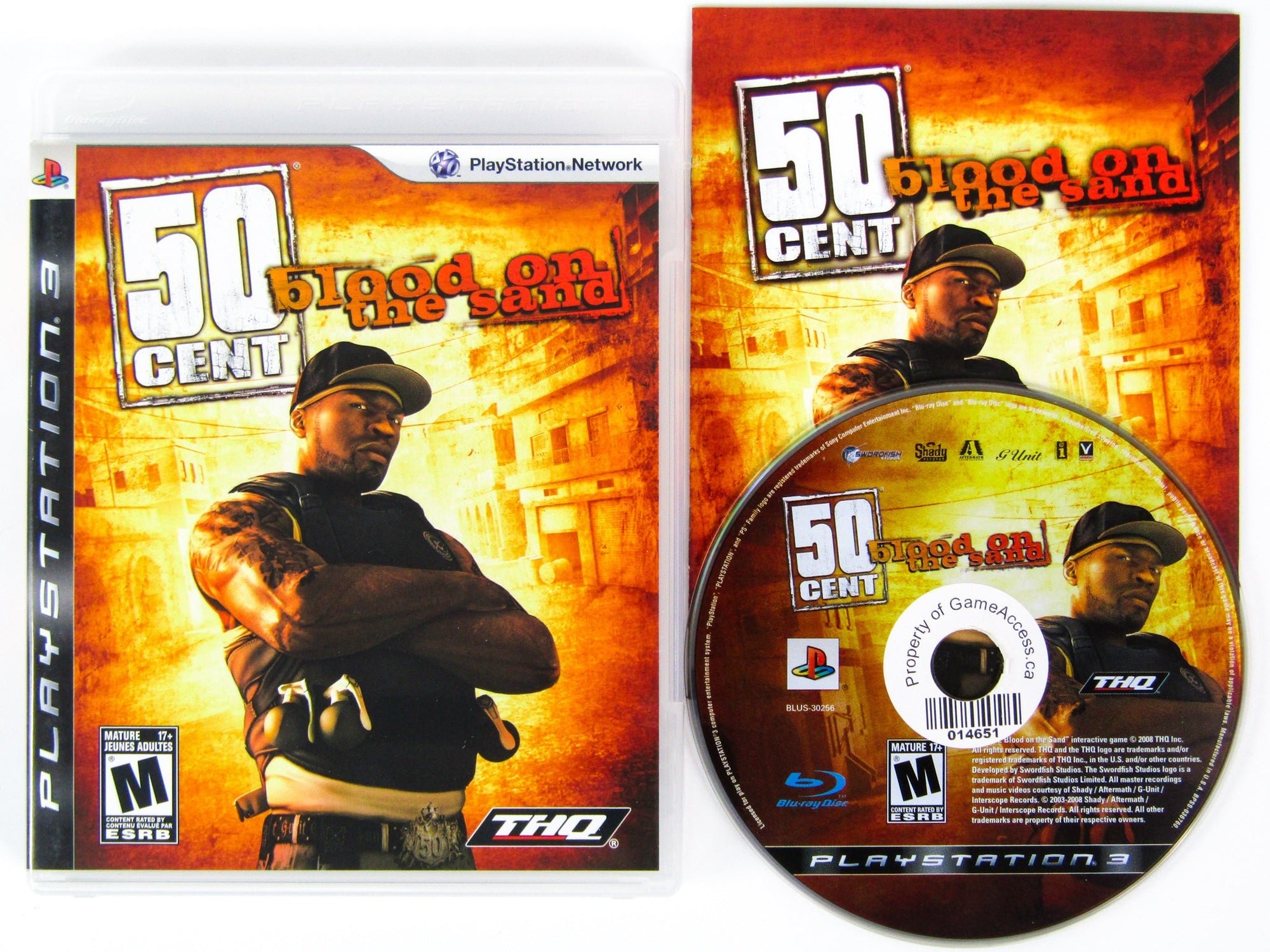 50 Cent: Blood On The Sand (PlayStation 3 / PS3) – Retro MTL