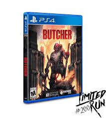 Butcher [Limited Run Games] (Playstation 4 / PS4) – RetroMTL