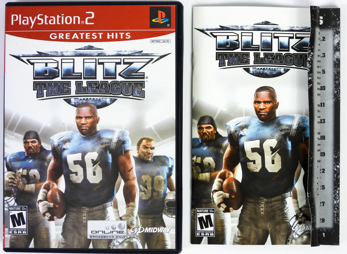 Blitz The League [Greatest Hits] (Playstation 2 / PS2) – RetroMTL