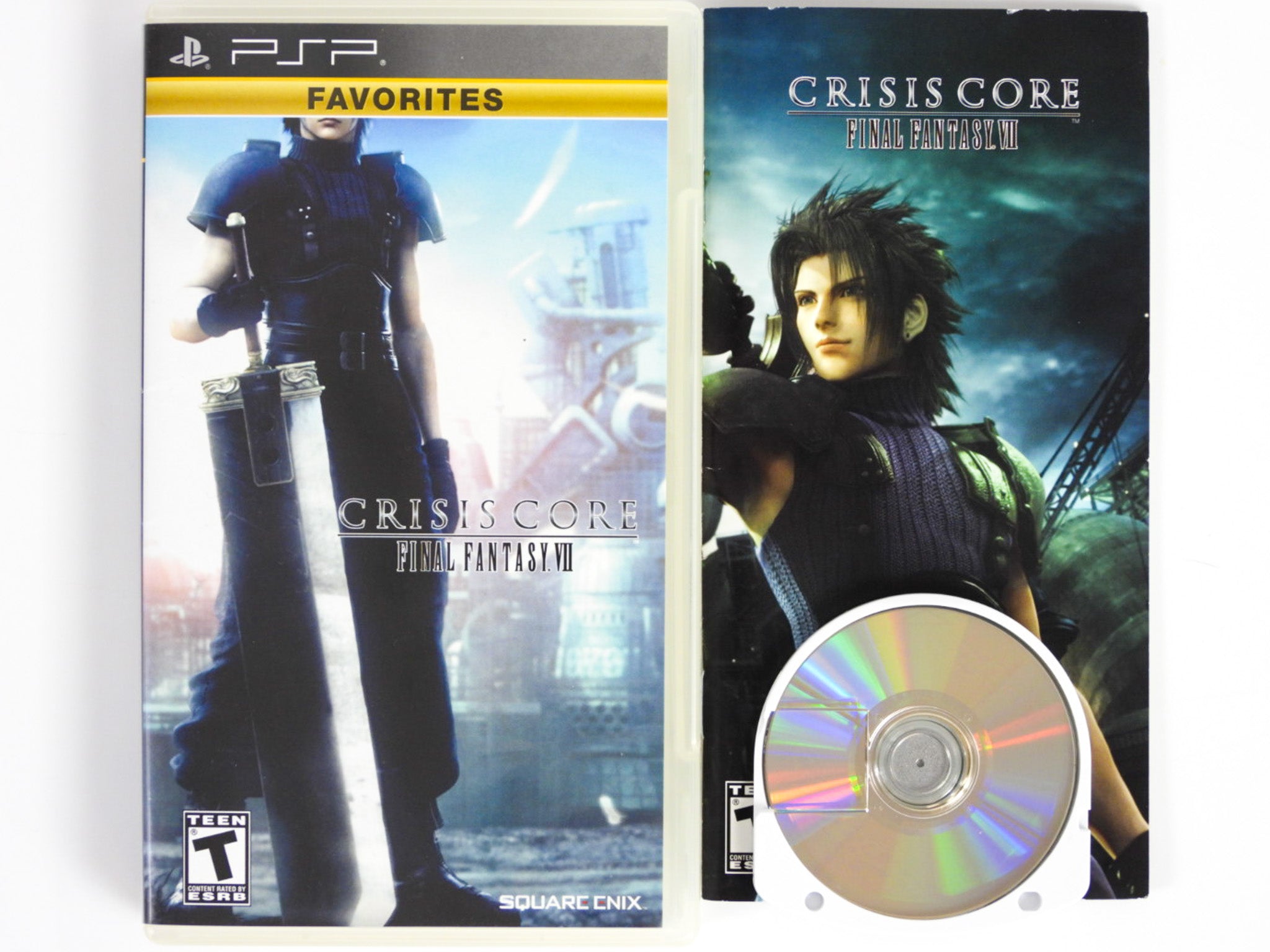 Crisis Core: Final Fantasy VII [Favorites] (Playstation Portable / PSP ...