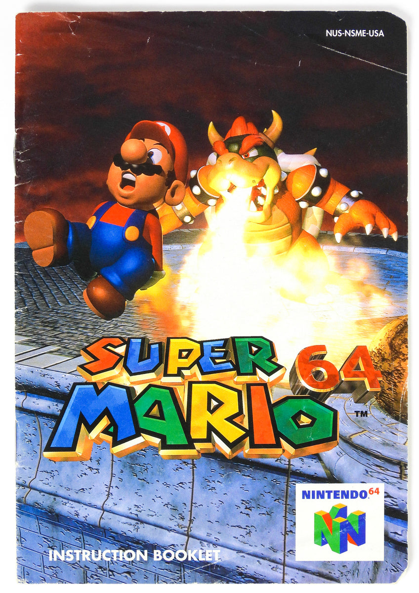 Super Mario 64 [Manual] (Nintendo 64 / N64) – Retro MTL
