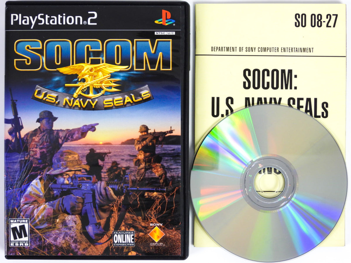 SOCOM US Navy Seals (Playstation 2 / PS2) – RetroMTL