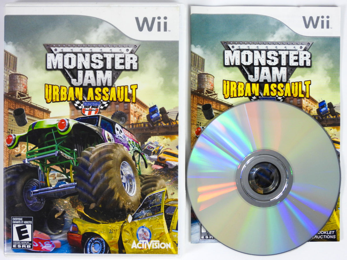 Monster Jam Urban Assault (Nintendo Wii) – RetroMTL