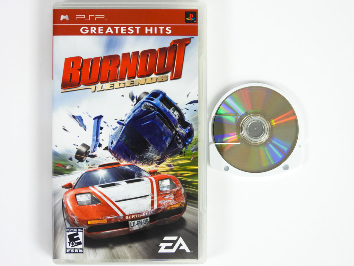 Burnout Legends [Greatest Hits] (Playstation Portable / PSP) – RetroMTL