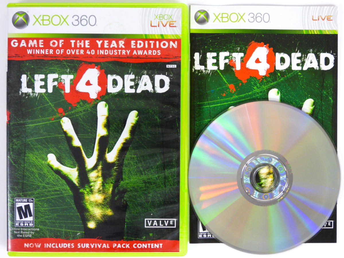 Left 4 Dead [Game of the Year Edition] (Xbox 360) – Retro MTL