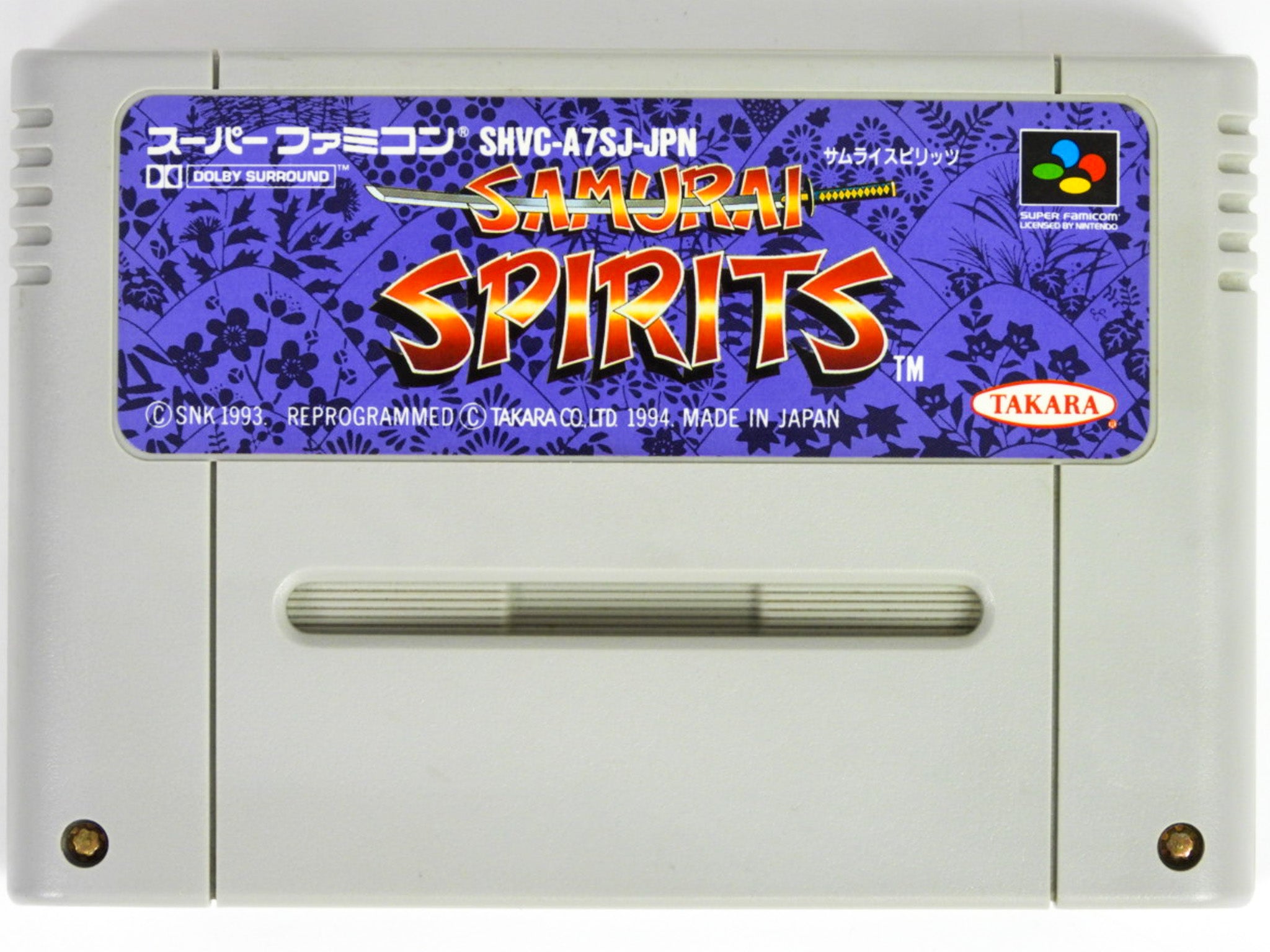 Samurai Spirits [JP Import] (Super Famicom) – Retro MTL