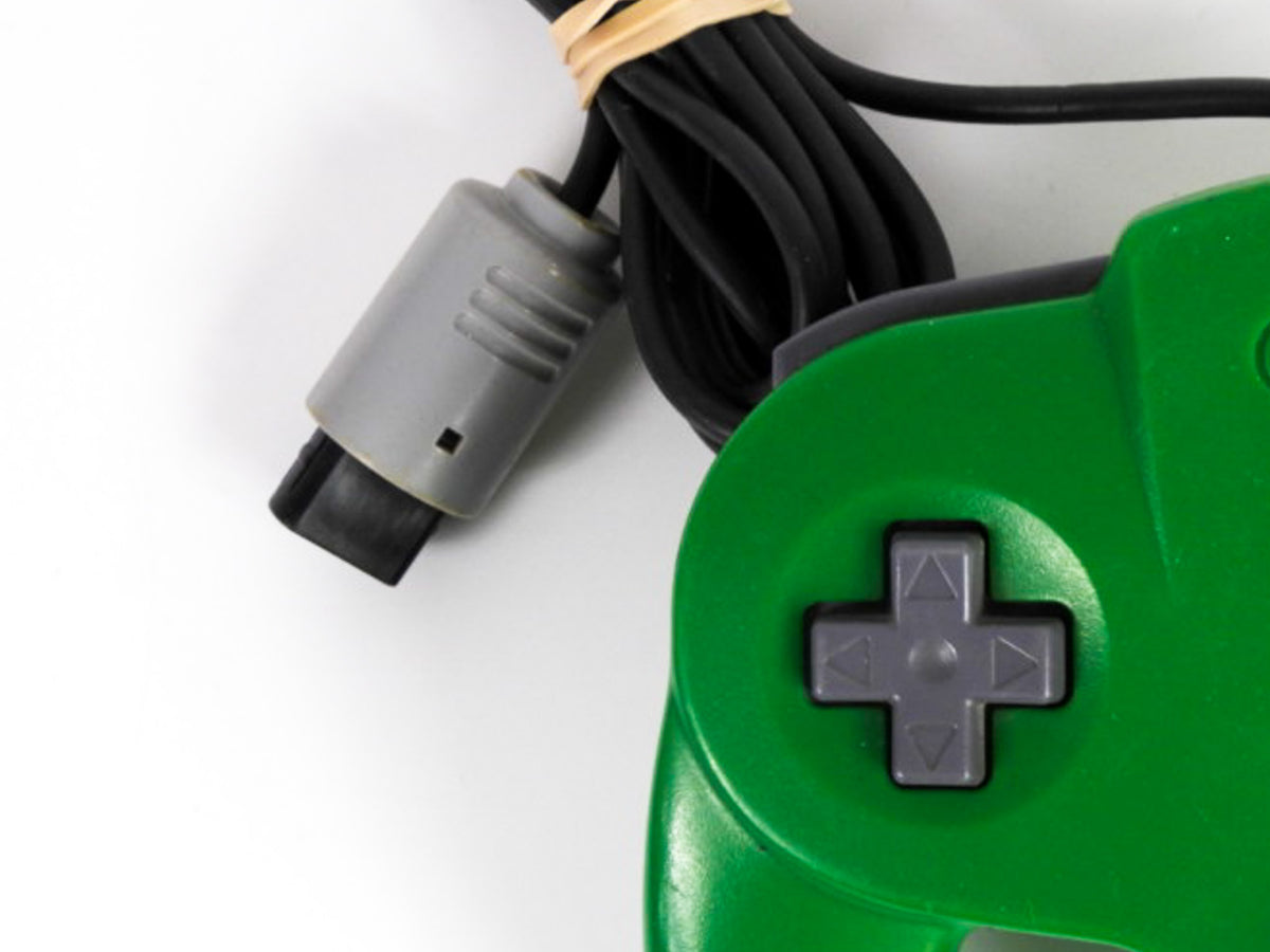 Green Controller [Gamecube Style Joystick] (Nintendo 64 / N64) – RetroMTL