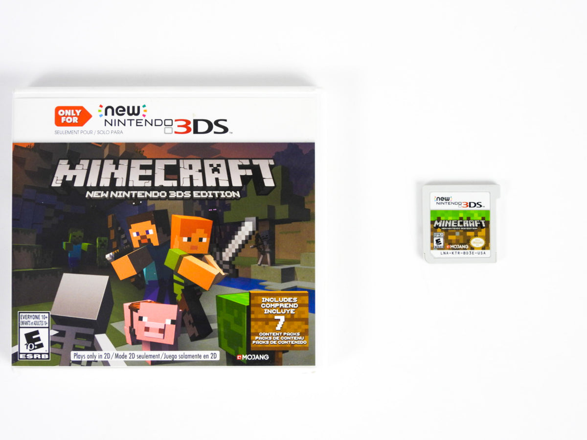 Minecraft [New Nintendo 3DS Edition] (Nintendo 3DS) – Retro MTL
