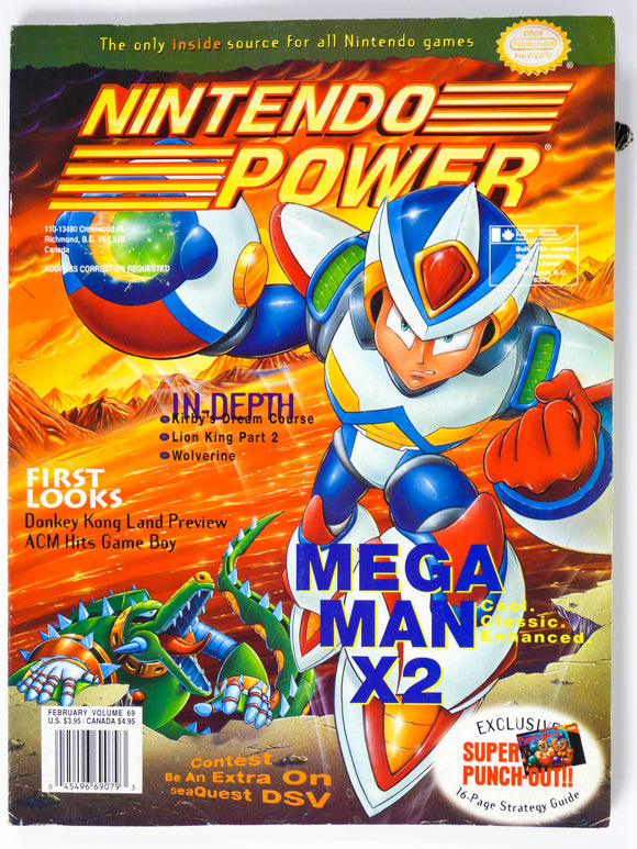 Mega Man X2 [Volume 69] [Nintendo Power] (Magazines) – RetroMTL