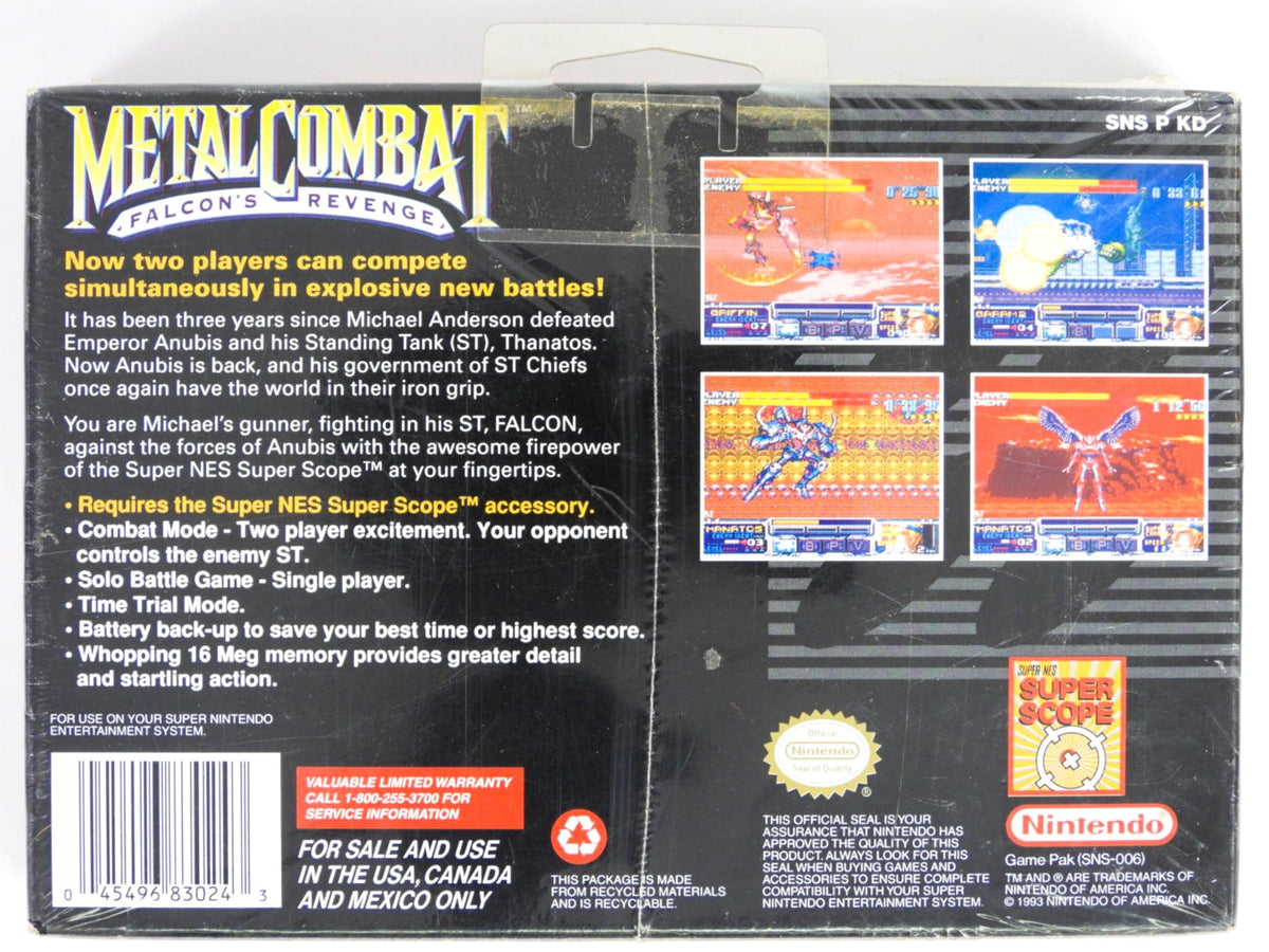 Metal Combat (Super Nintendo / SNES) – Retro MTL