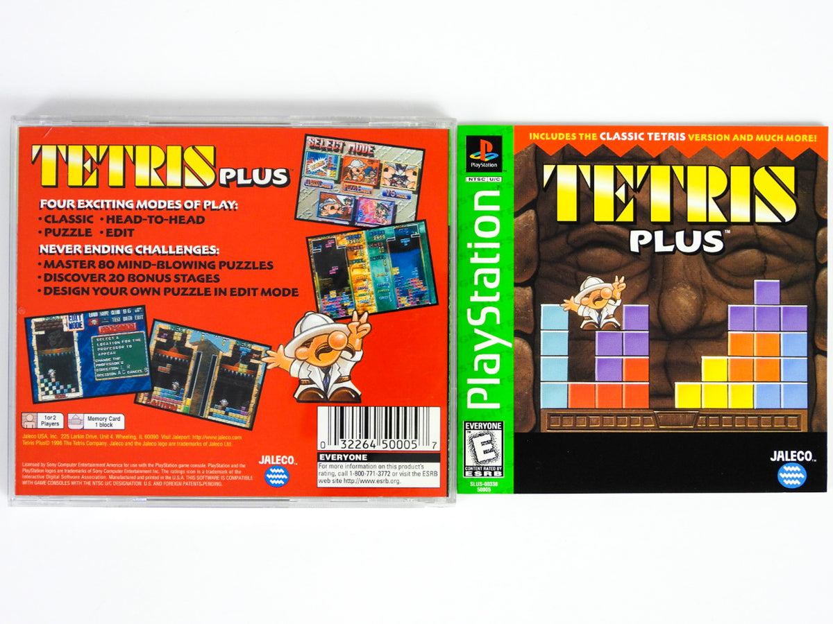 Tetris Plus [Greatest Hits] (Playstation / PS1) – RetroMTL