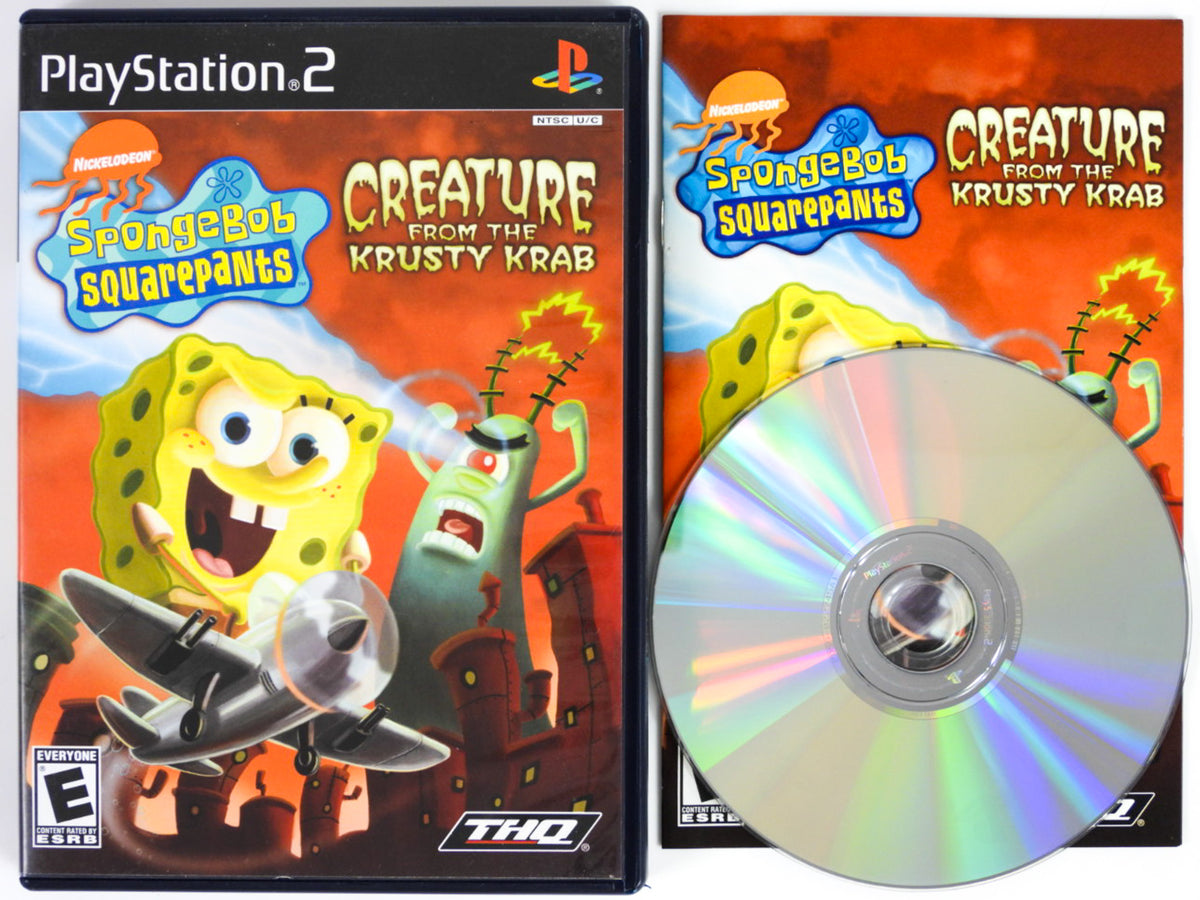 SpongeBob SquarePants: Creature From Krusty Krab (PlayStation 2 / PS2 ...