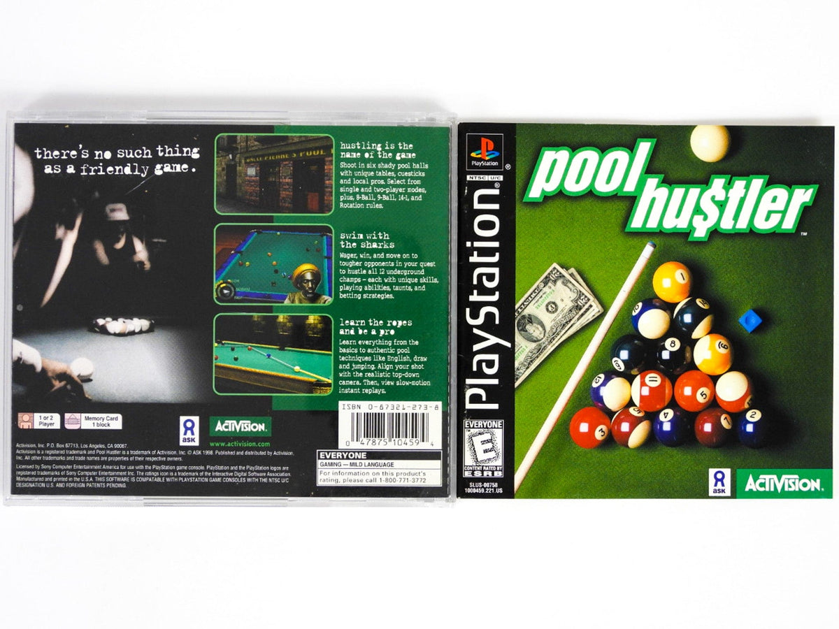 Pool Hustler (Playstation / PS1) – RetroMTL