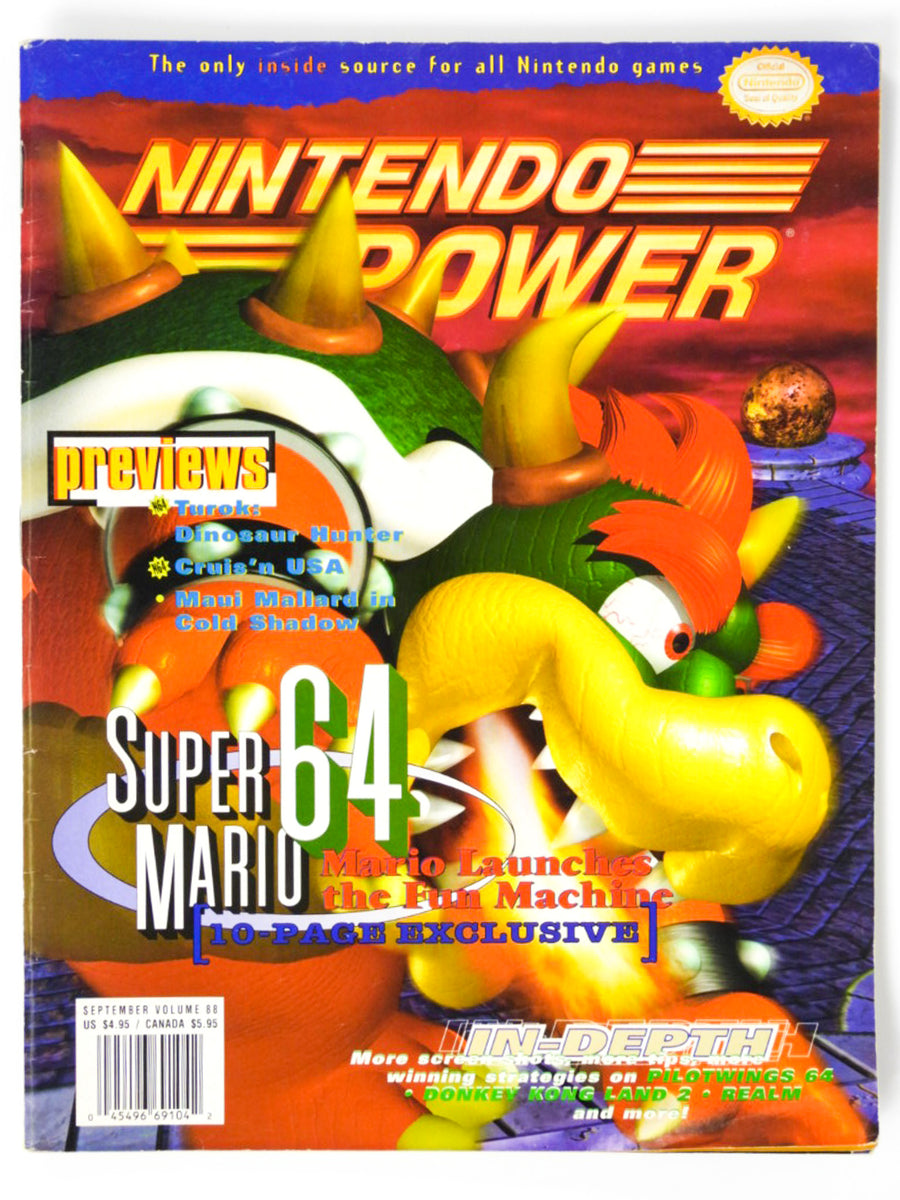 Super Mario 64 [Volume 88] [Nintendo Power] (Magazines) – Retro MTL