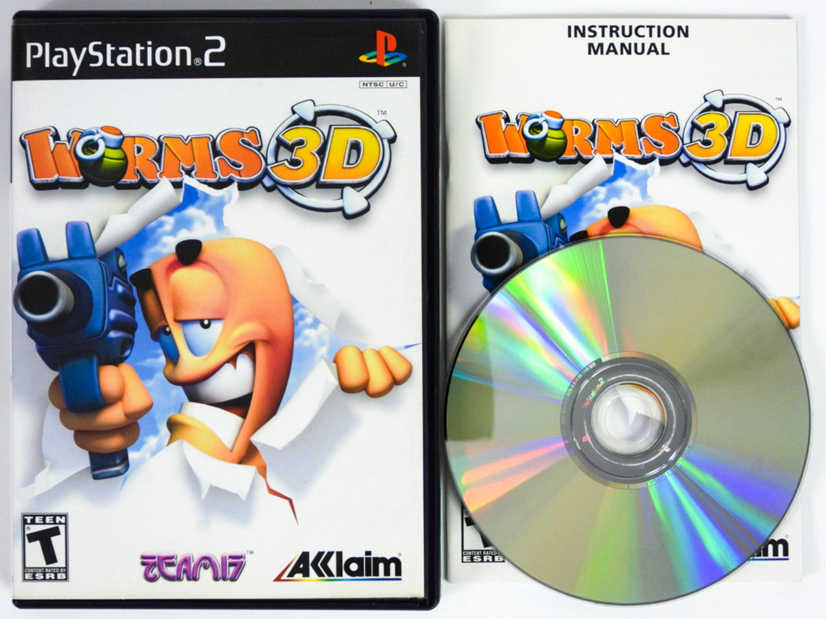 Worms 3D (PlayStation 2 / PS2) – Retro MTL