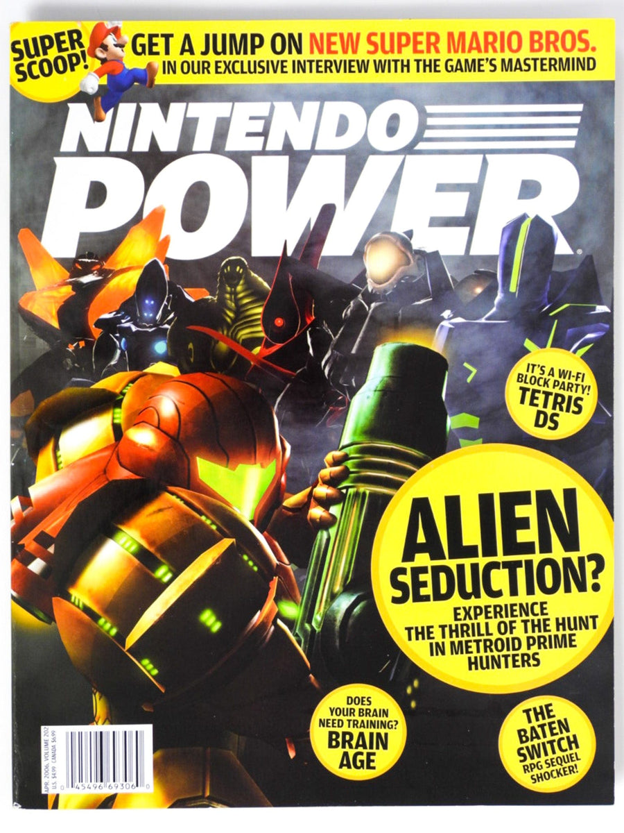 Metroid Prime Hunters [Volume 202] [Nintendo Power] (Magazines) – RetroMTL