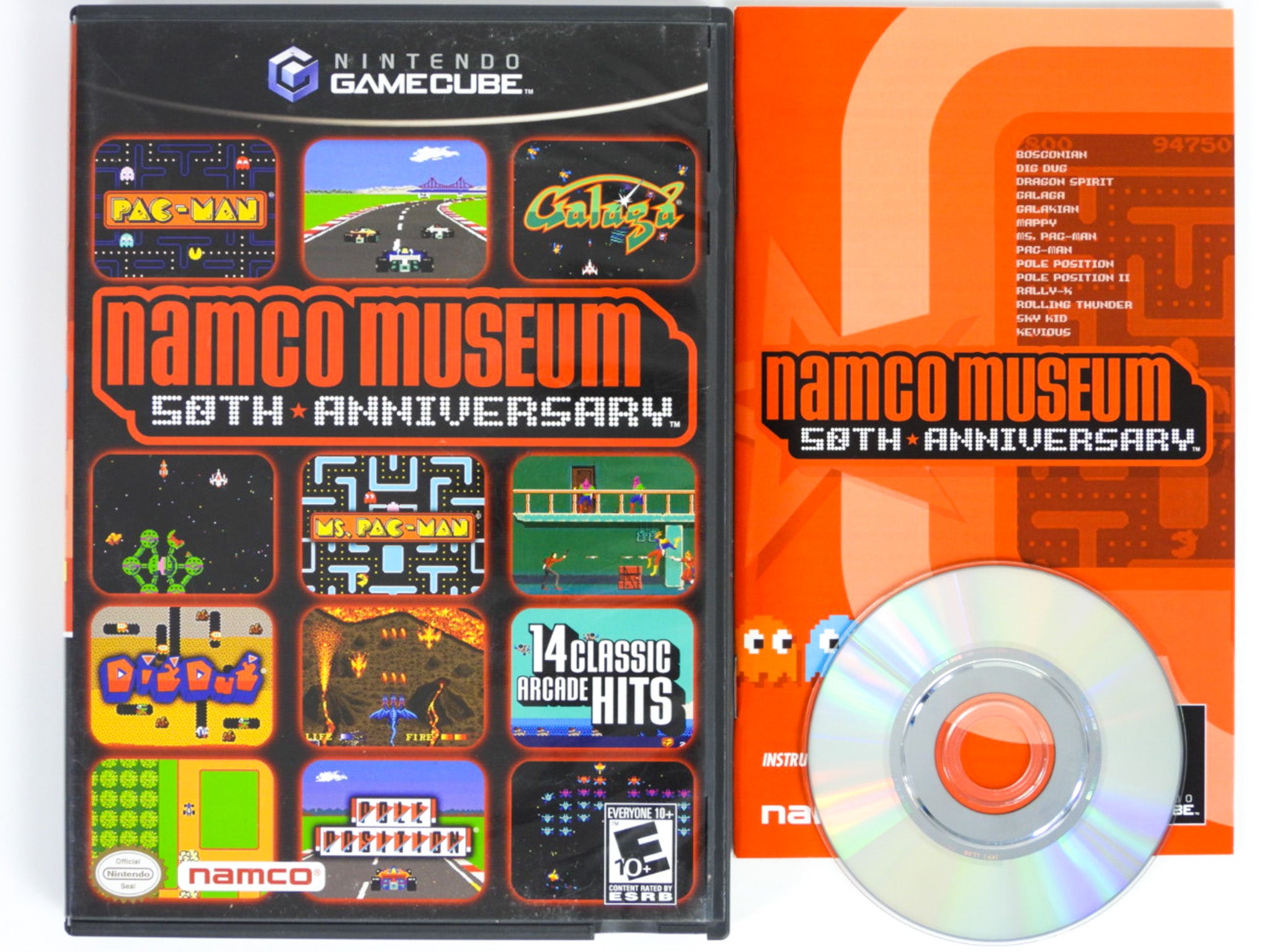 Namco Museum 50th Anniversary (Nintendo GameCube) – Retro MTL