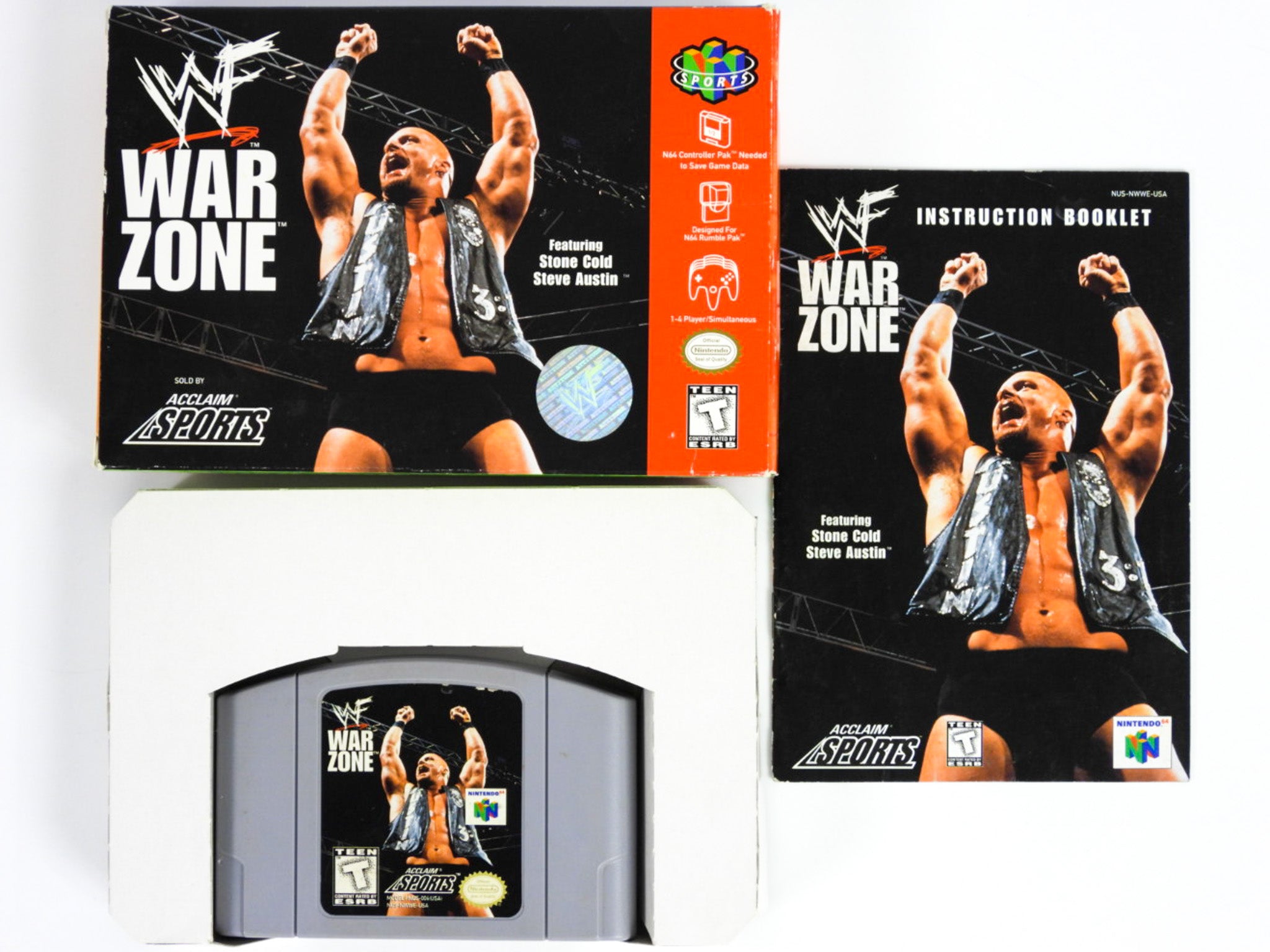 WWF Warzone (Nintendo 64 / N64) – Retro MTL