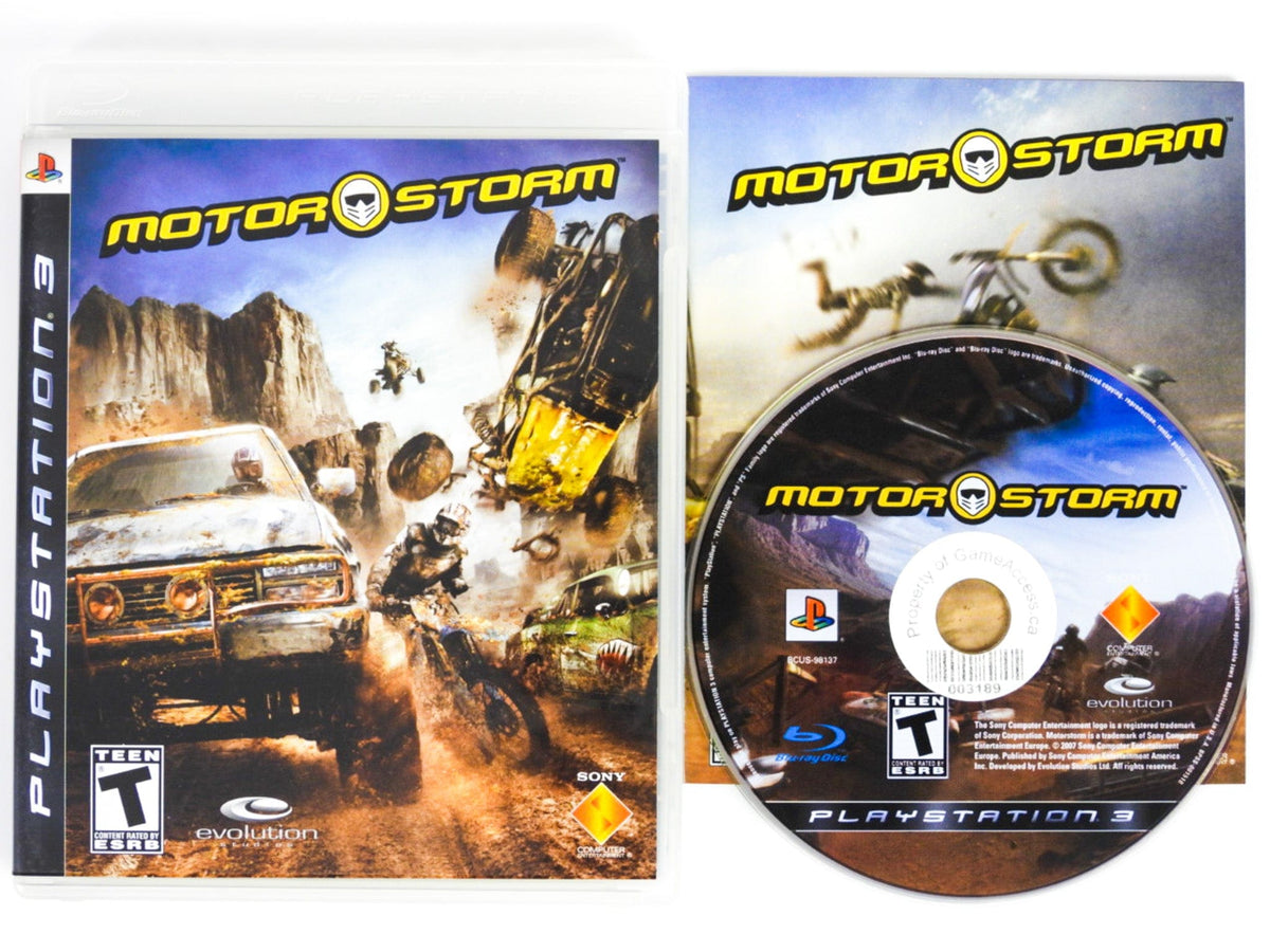 MotorStorm (Playstation 3 / PS3) – RetroMTL