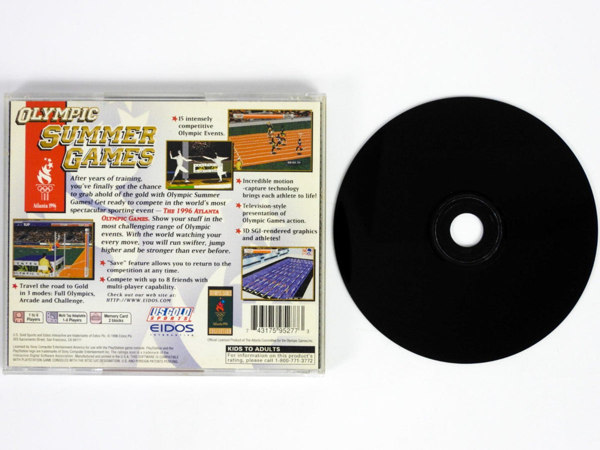 Olympic Summer Games Atlanta 96 (PlayStation / PS1) – Retro MTL