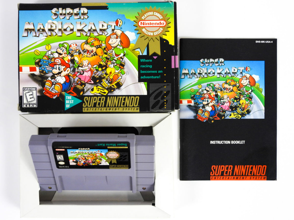 Super Mario Kart [Player's Choice] (Super Nintendo / SNES) – RetroMTL