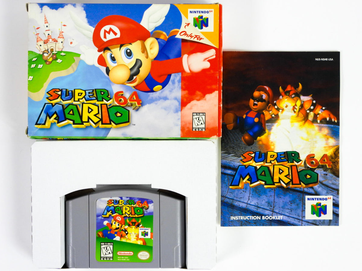 Super Mario 64 (Nintendo 64 / N64) – Retro MTL