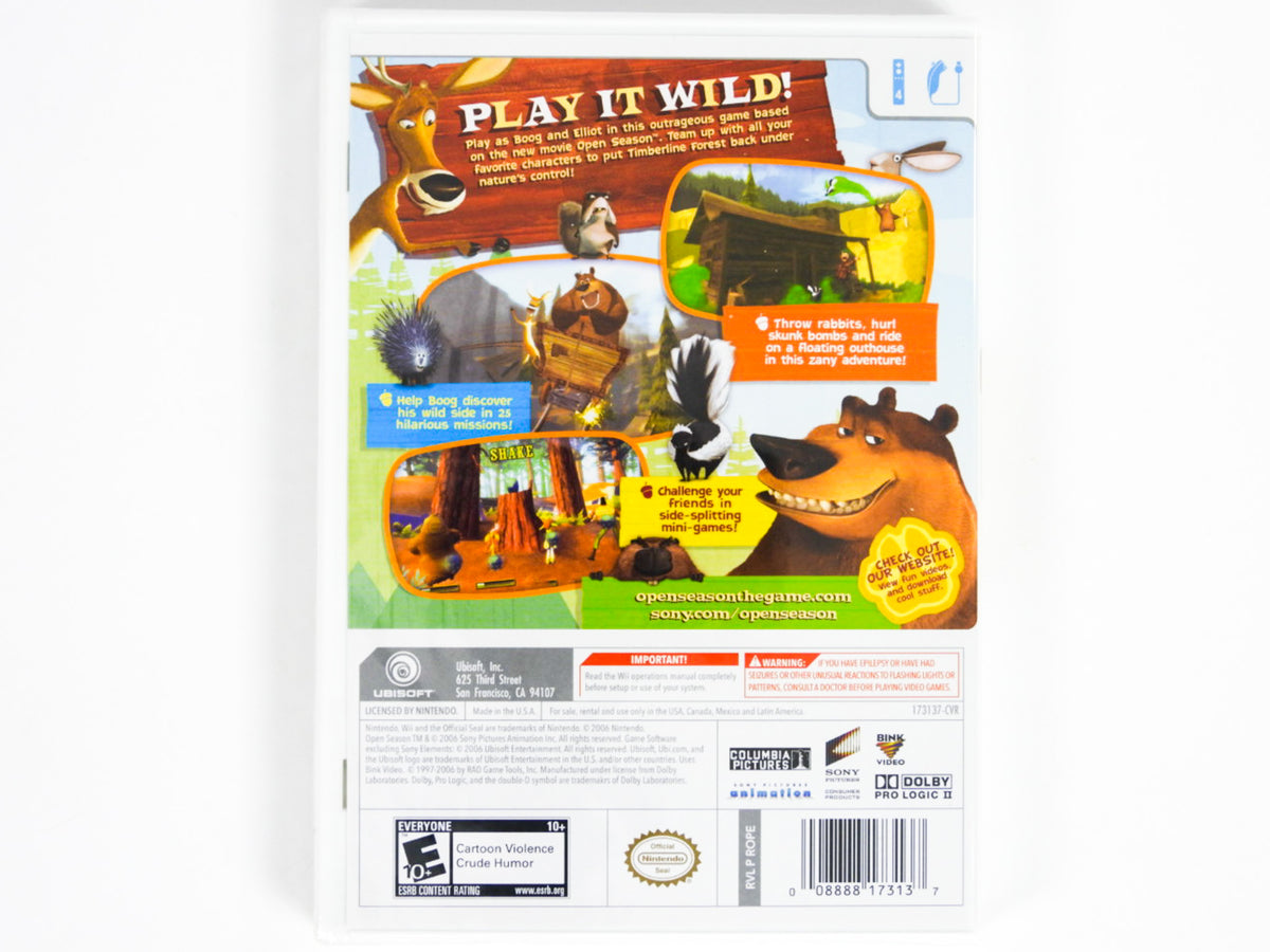 Open Season (Nintendo Wii) – RetroMTL