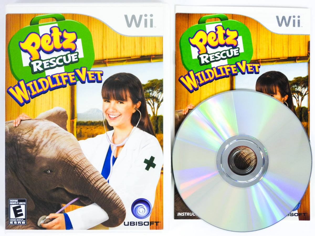 Petz Rescue Wildlife Vet (Nintendo Wii) – Retro MTL