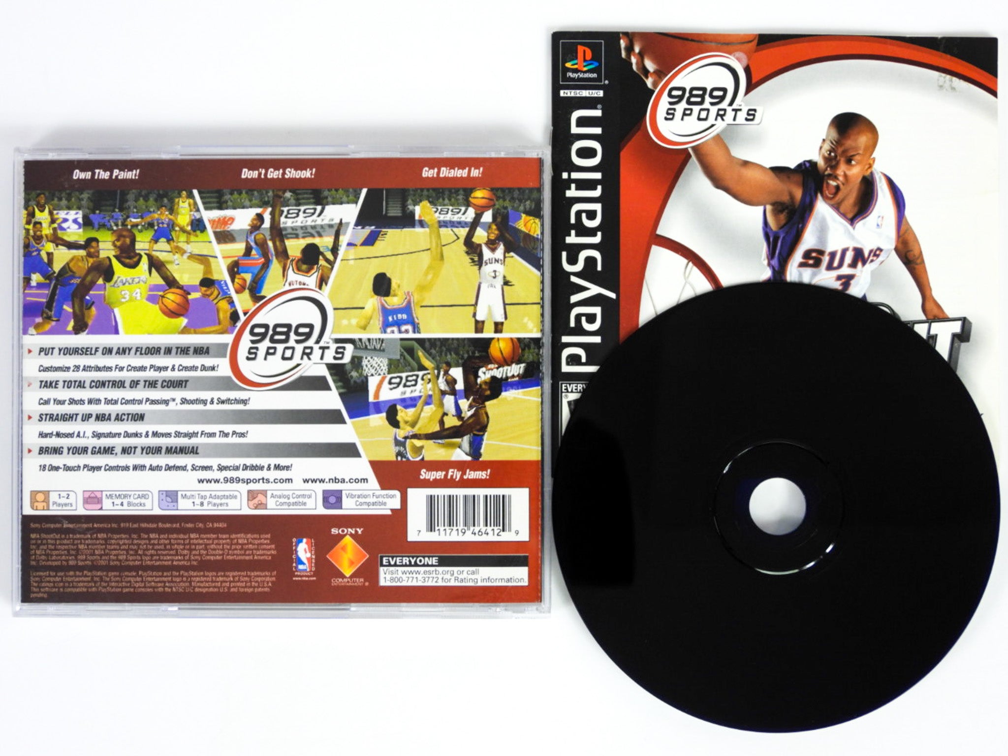 NBA ShootOut 2002 (PlayStation / PS1) – Retro MTL