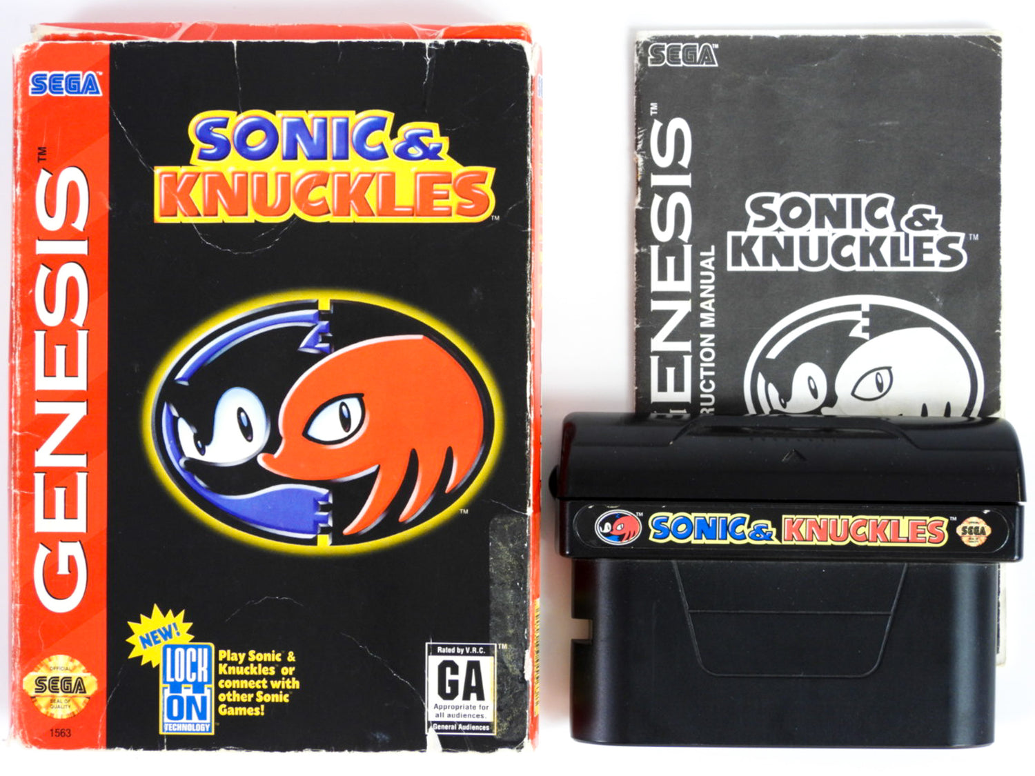 Sonic and Knuckles [Cardboard Box] (Sega Genesis) – Retro MTL