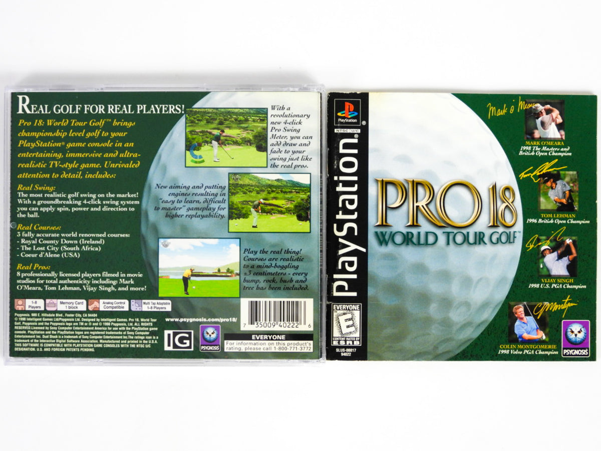 Pro 18 World Tour Golf (Playstation / PS1) – Retro MTL