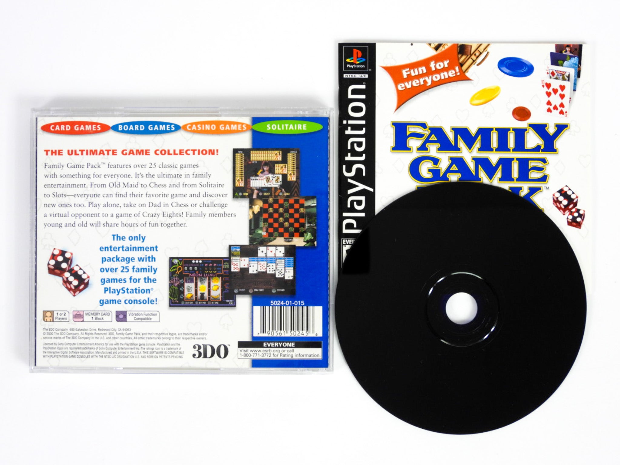 Family Game Pack (PlayStation / PS1) – Retro MTL