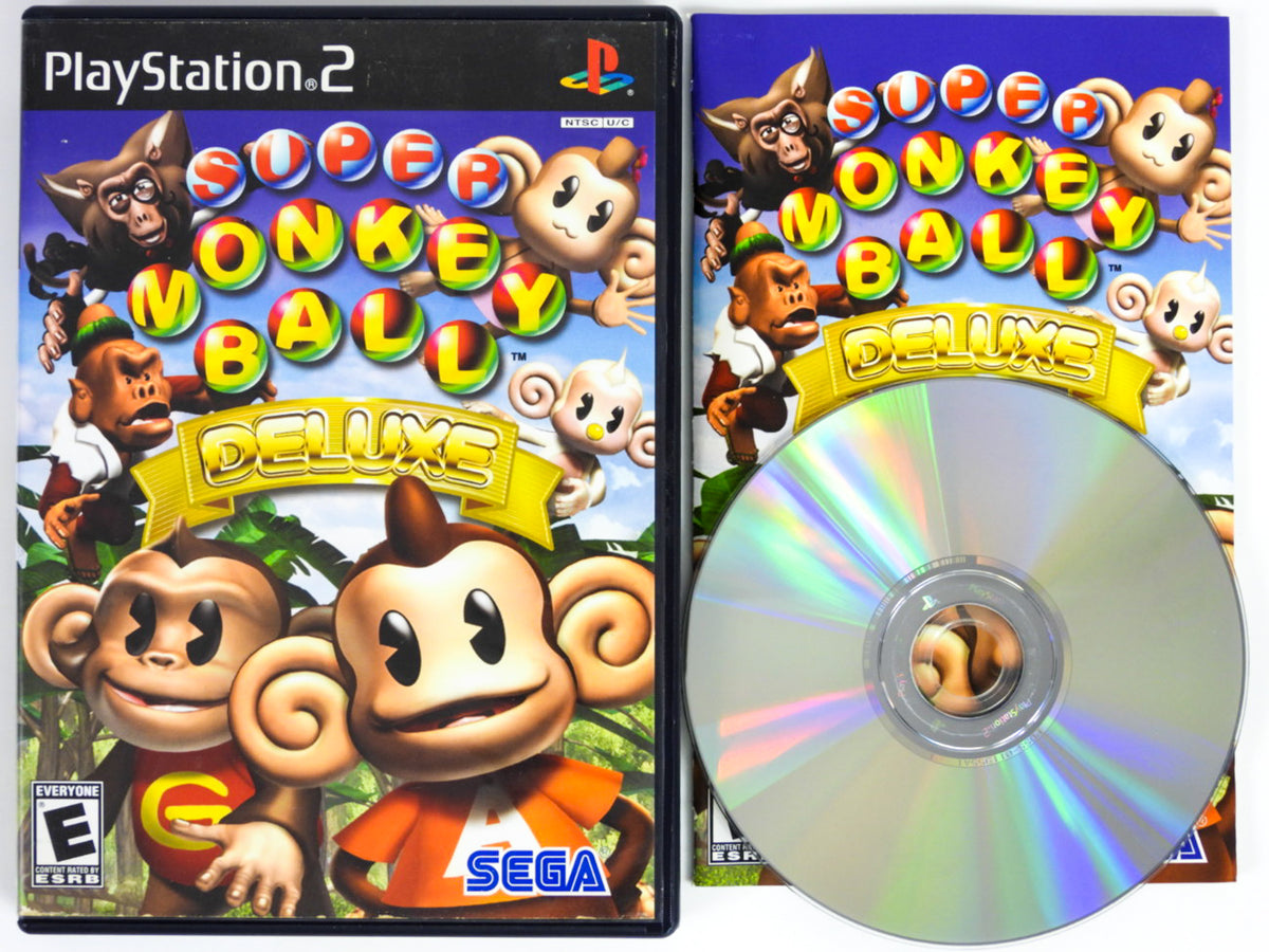 Super Monkey Ball Deluxe (PlayStation 2 / PS2) – Retro MTL
