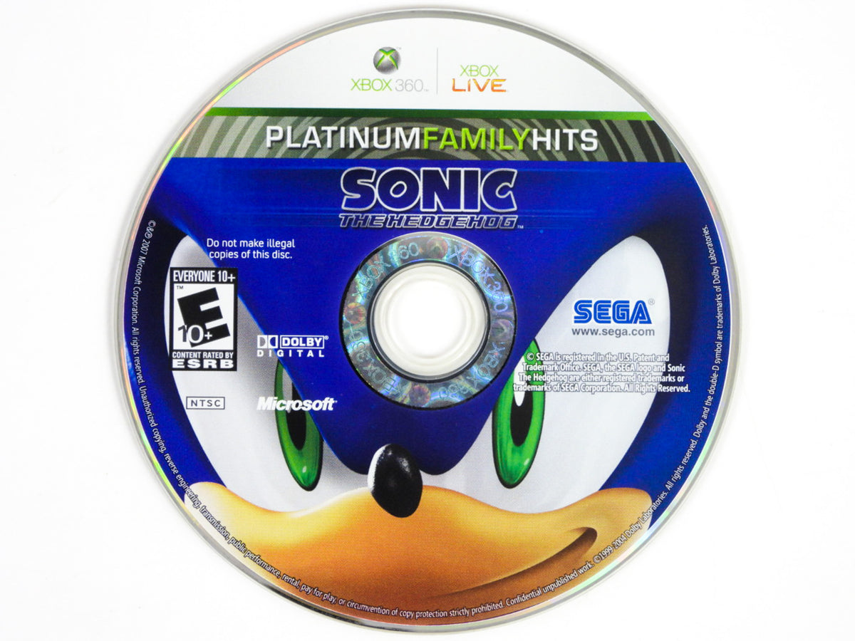 Sonic The Hedgehog [Platinum Hits] (Xbox 360) – Retro MTL