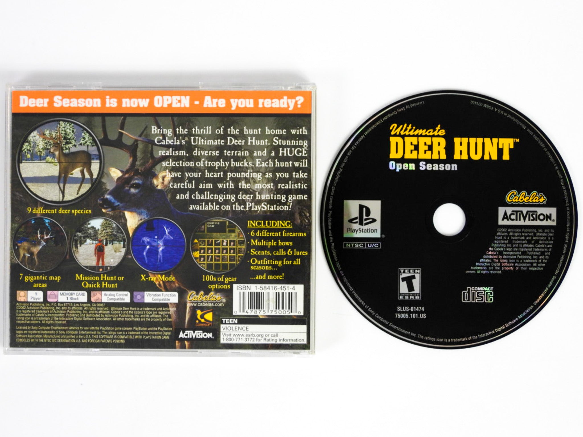 Cabela's Ultimate Deer Hunt (PlayStation / PS1) – Retro MTL