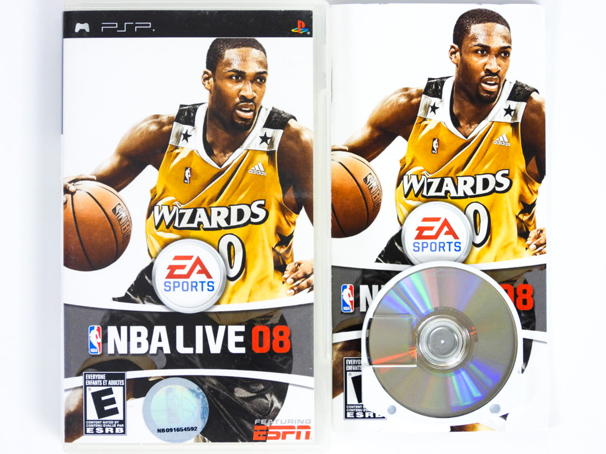 NBA Live 2008 (PlayStation Portable / PSP) – Retro MTL