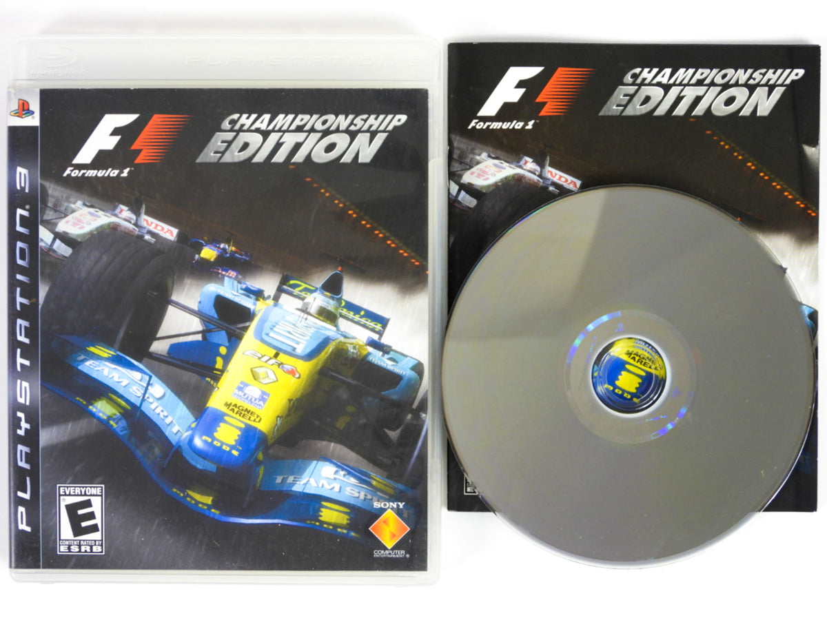 F1 Championship Edition (Playstation 3 / PS3) – RetroMTL