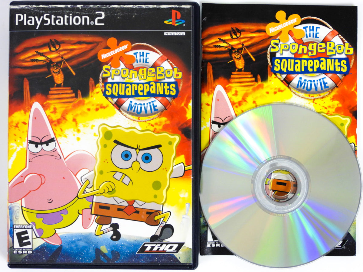 SpongeBob SquarePants The Movie (PlayStation 2 / PS2) – Retro MTL