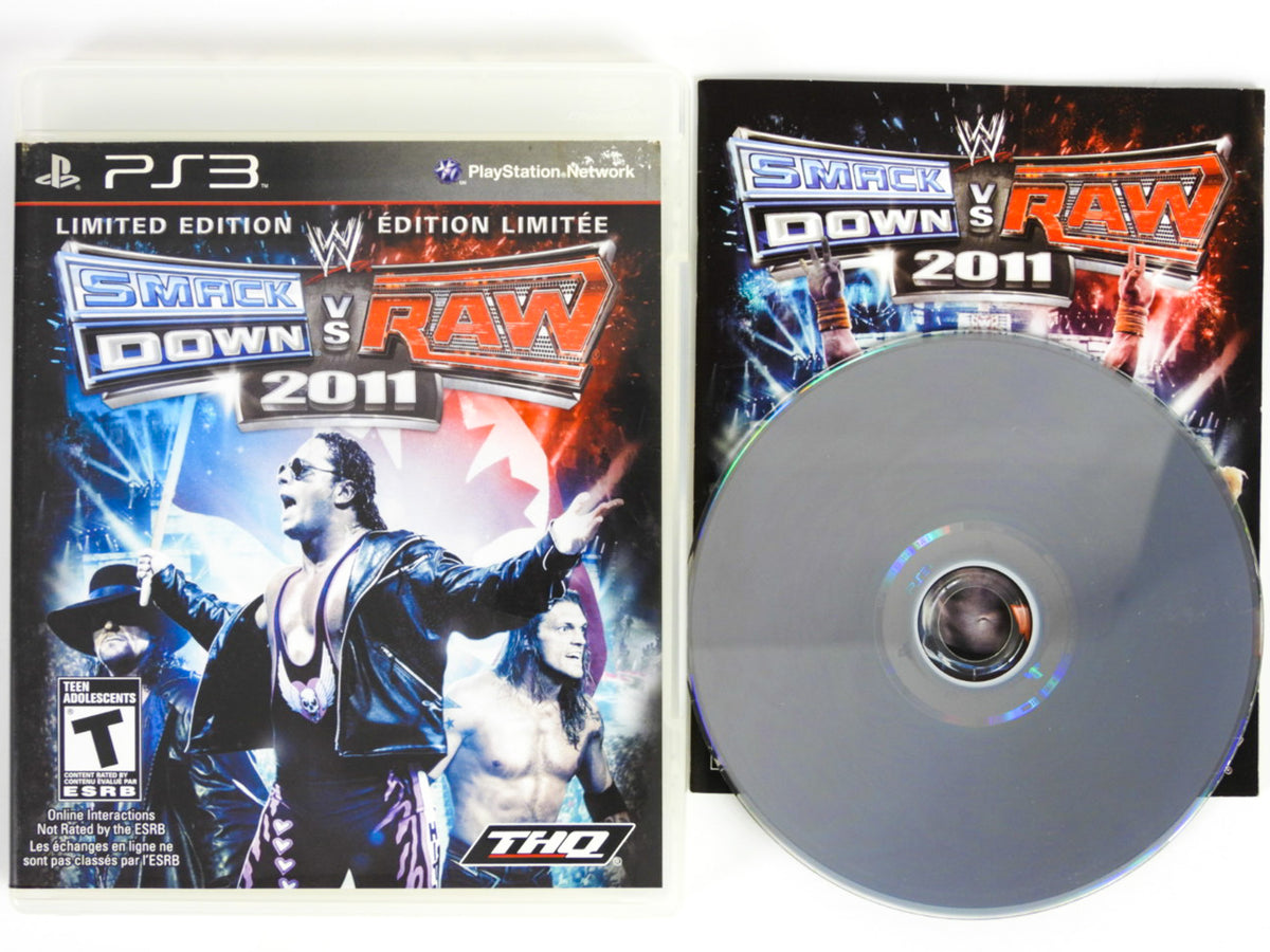 WWE Smackdown Vs. Raw 2011 [Limited Edition] (PlayStation 3 / PS3 ...