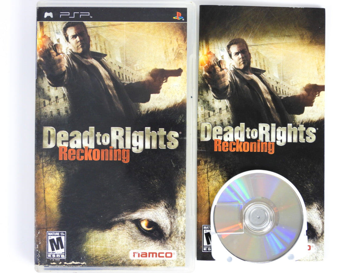 Dead to Rights Reckoning (PlayStation Portable / PSP) – Retro MTL
