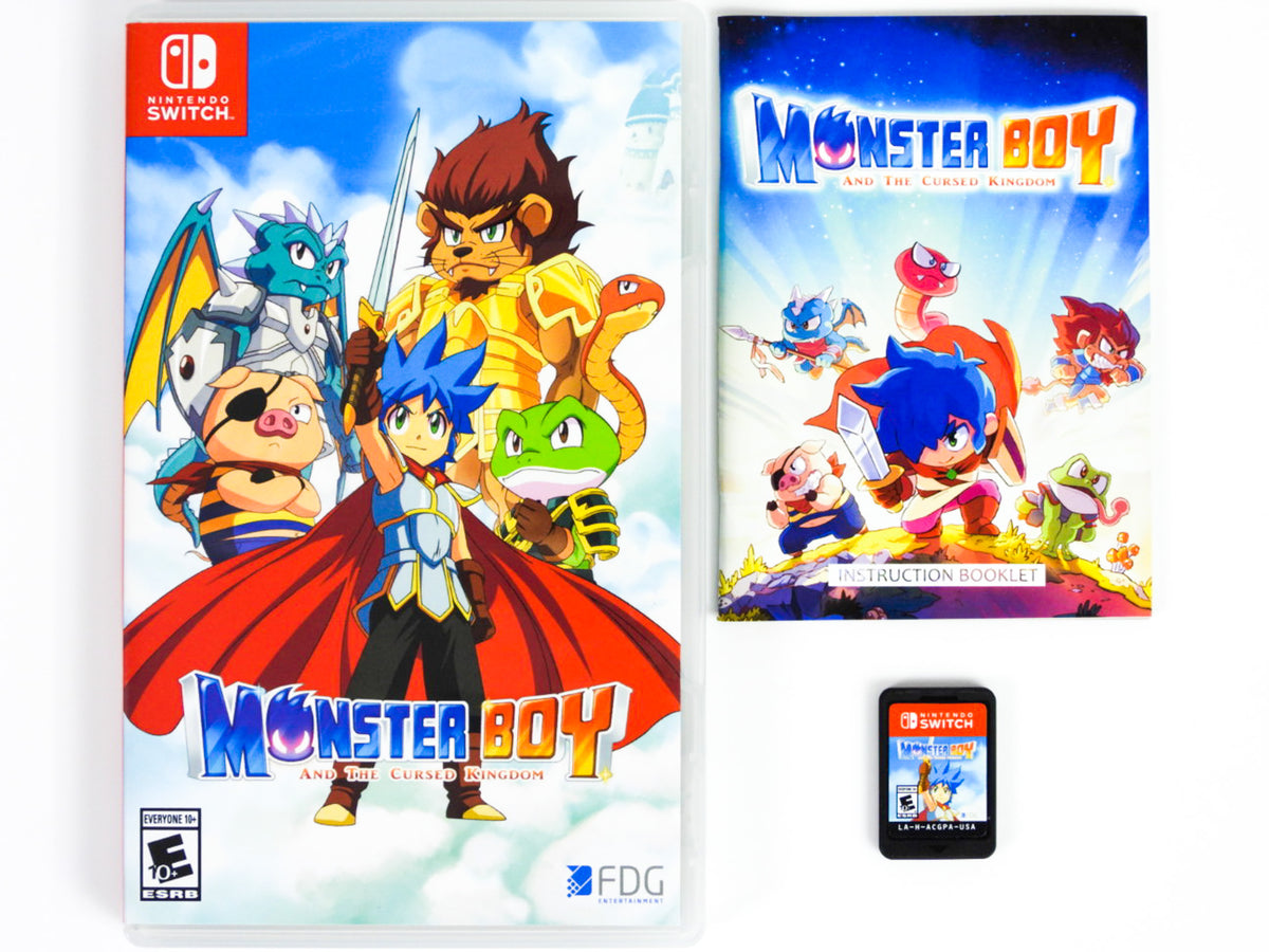 Monster Boy And The Cursed Kingdom (Nintendo Switch) – RetroMTL