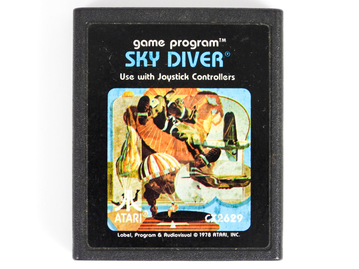 Sky Diver [Picture Label] (Atari 2600) – RetroMTL