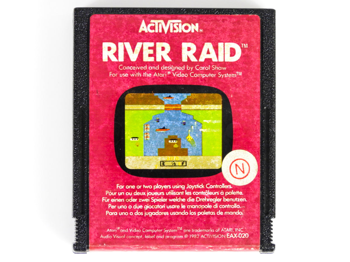 River Raid [Picture Label] (Atari 2600) – RetroMTL