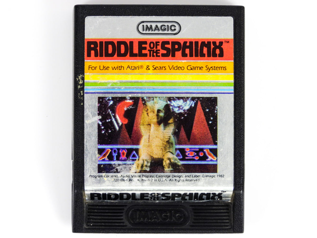 Riddle Of The Sphinx [Picture Label] (Atari 2600) – RetroMTL