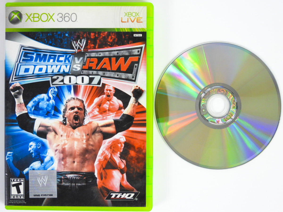 WWE Smackdown Vs. Raw 2007 (Xbox 360) – RetroMTL
