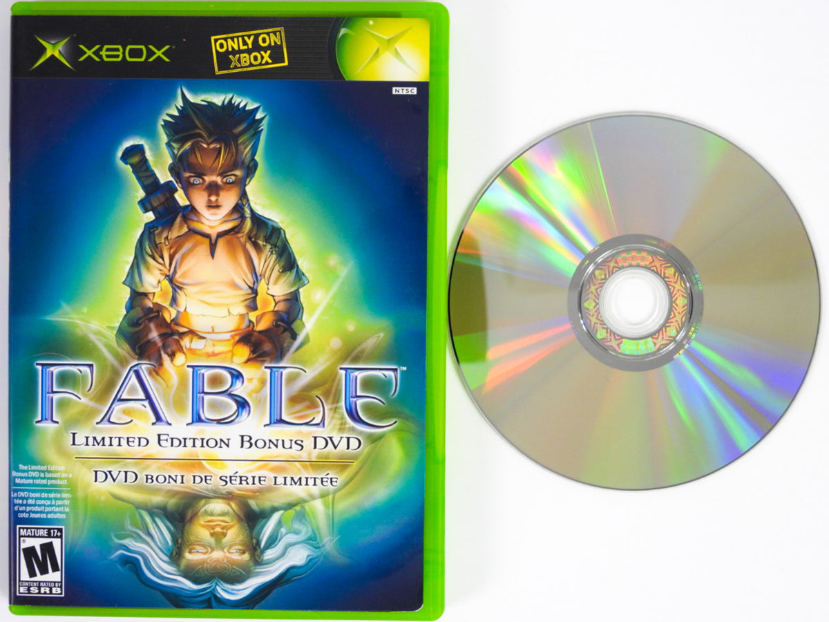Fable [Limited Edition Bonus DVD] (Xbox) – Retro MTL