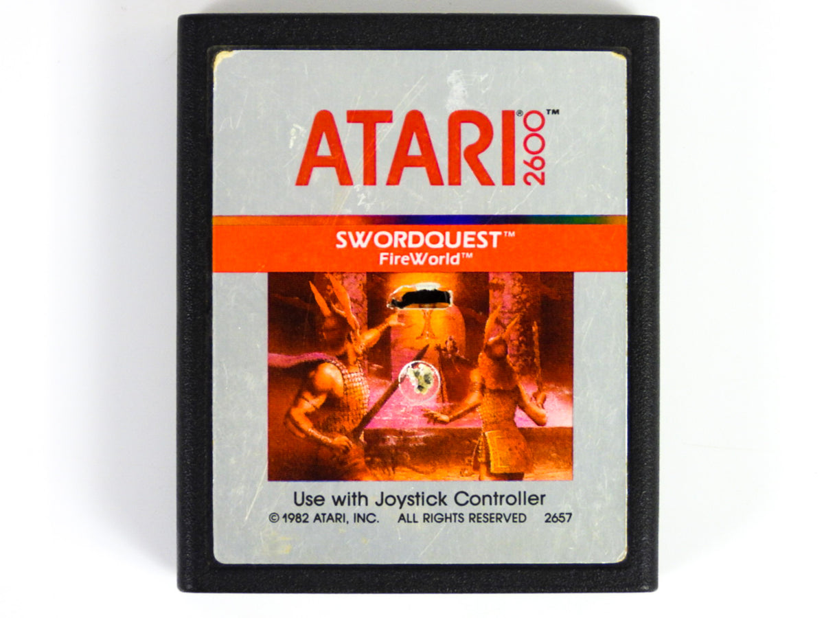 Swordquest Fireworld [Silver Label] (Atari 2600) – Retro MTL