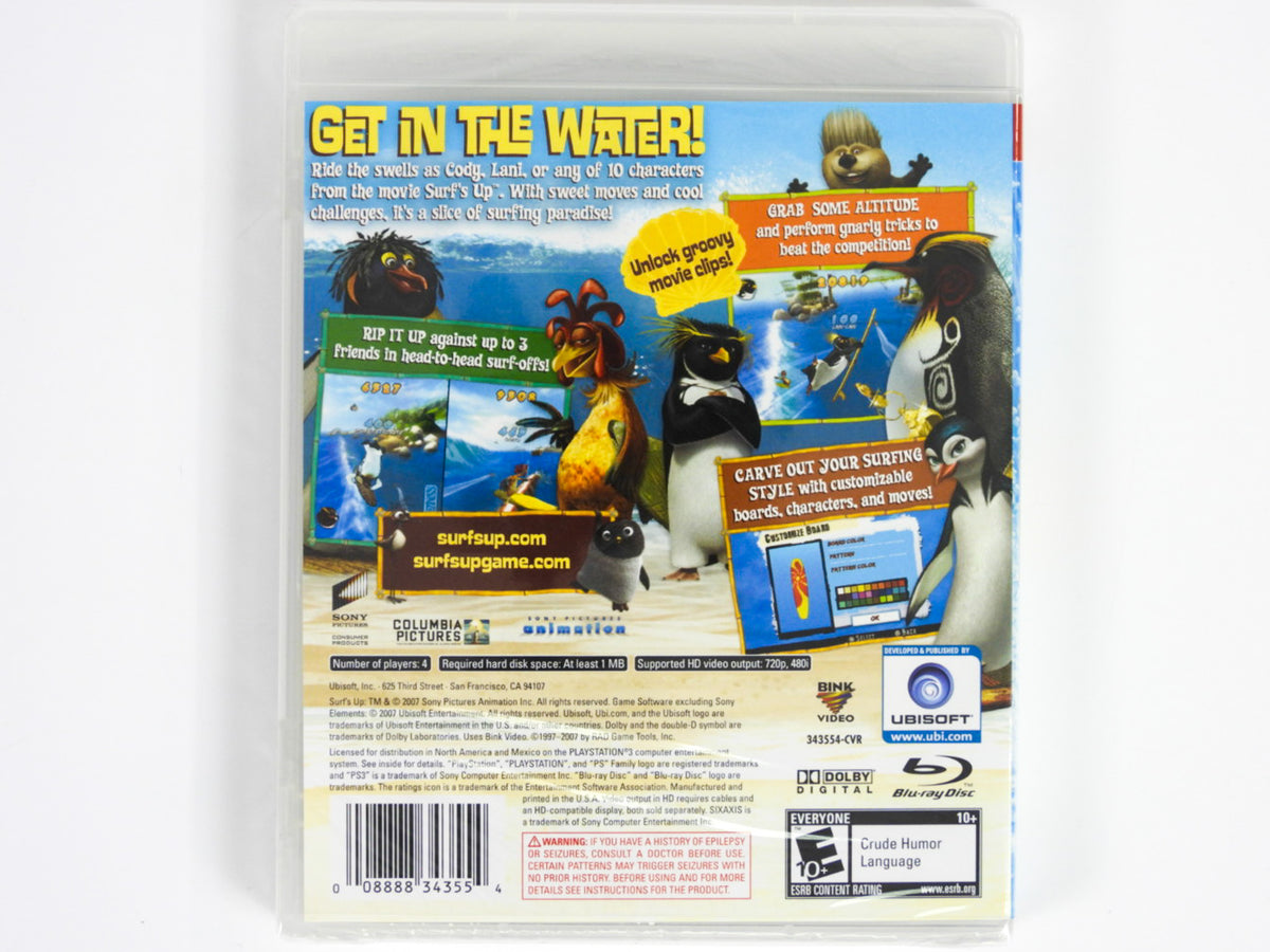 Surf's Up (PlayStation 3 / PS3) – Retro MTL