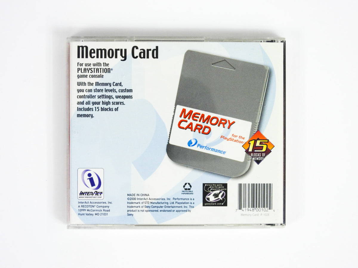 Memory Card Storage Case v2 [Performance] (Playstation / PS1) – RetroMTL