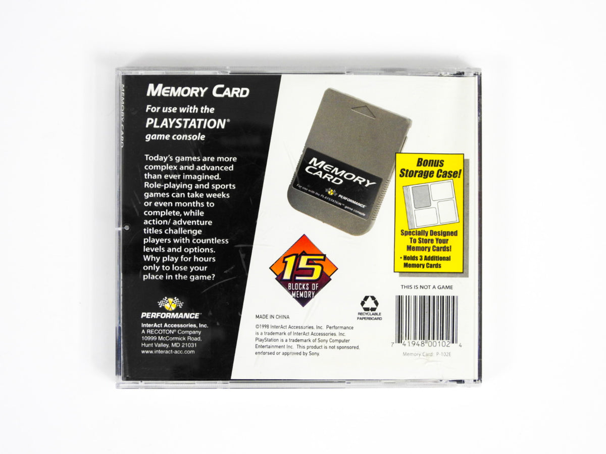 Memory Card Storage Case v1 [Performance] (Playstation / PS1) – Retro MTL